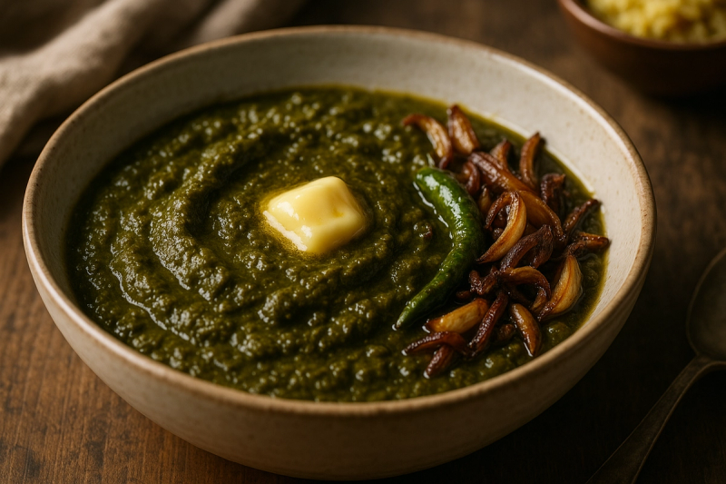 Authentic Sarson ka Saag Recipe | Punjabi Winter Special Dish