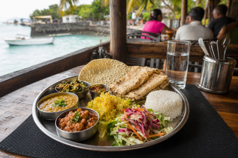 Mauritius Food Costs for Indian Travelers: Veg Meals