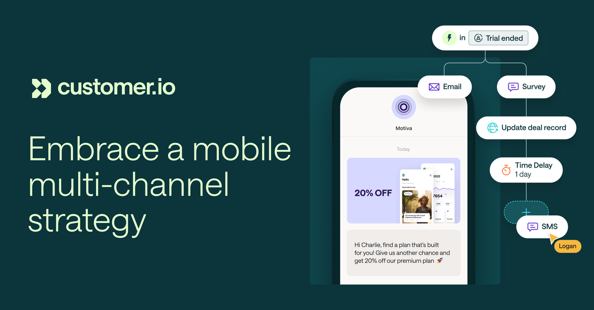 SMS Marketing | Customer.io SMS Marketing | Customer.io