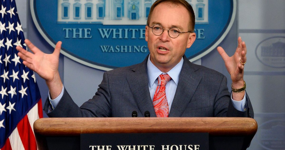 President Trump's former Chief of Staff Mick Mulvaney in conversation ...