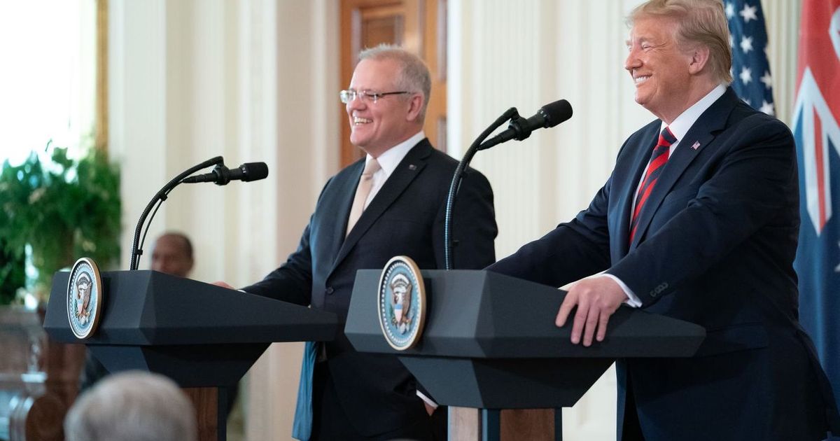 Morrison makes a bold stand with Trump on China | United States Studies ...