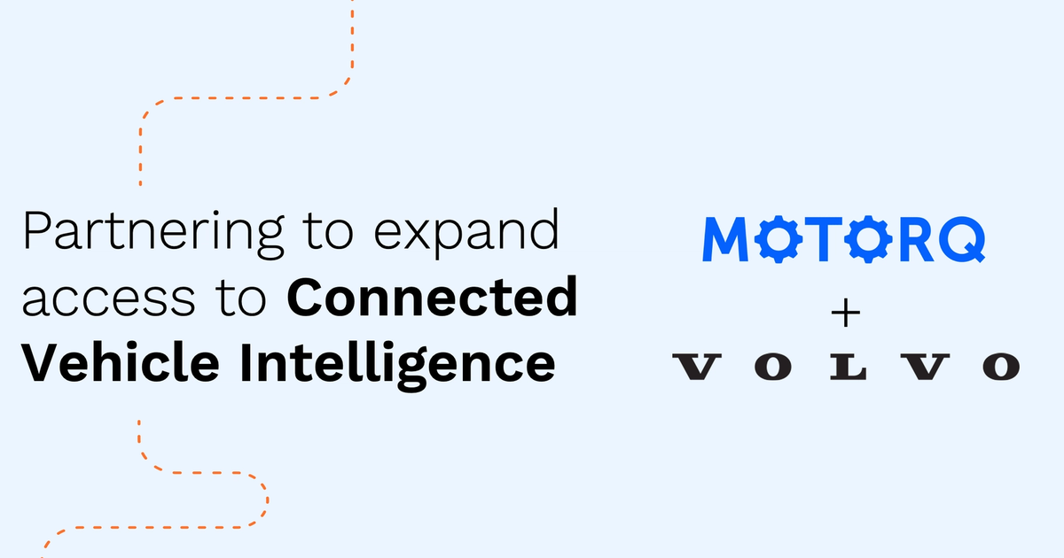 Motorq and Volvo Cars Partner to Deliver Connected Vehicle Intelligence ...