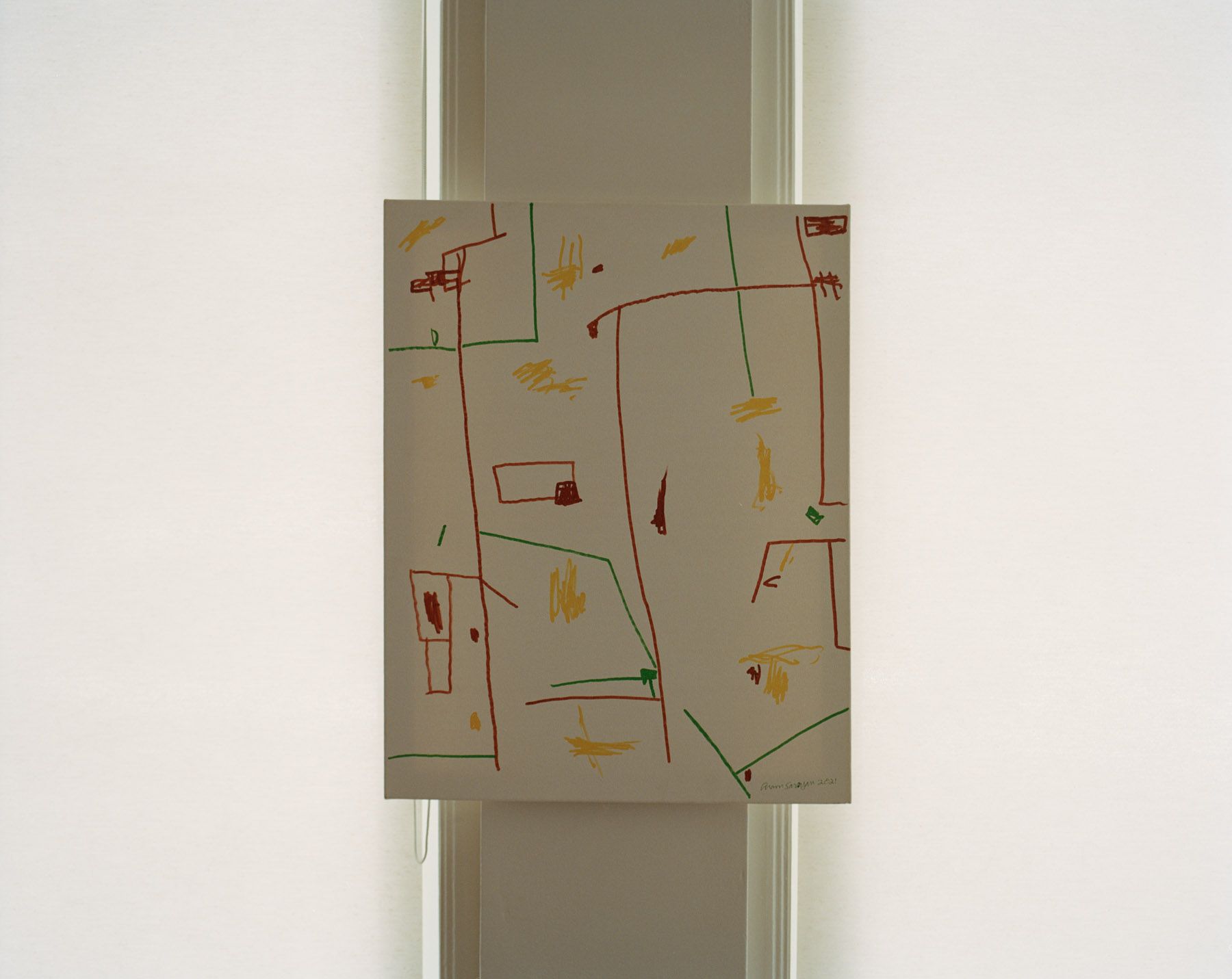 Aram Saroyan: Writing with Colors | Francis Gallery