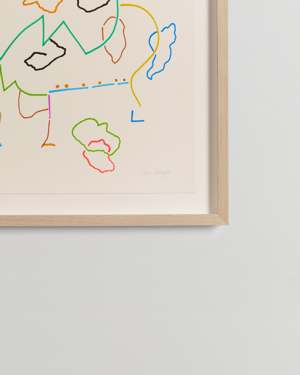 Aram Saroyan: Writing with Colors | Francis Gallery