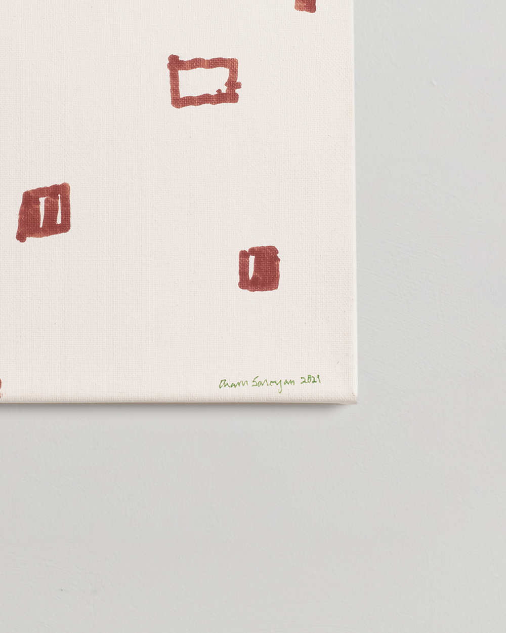 Aram Saroyan: Writing with Colors | Francis Gallery