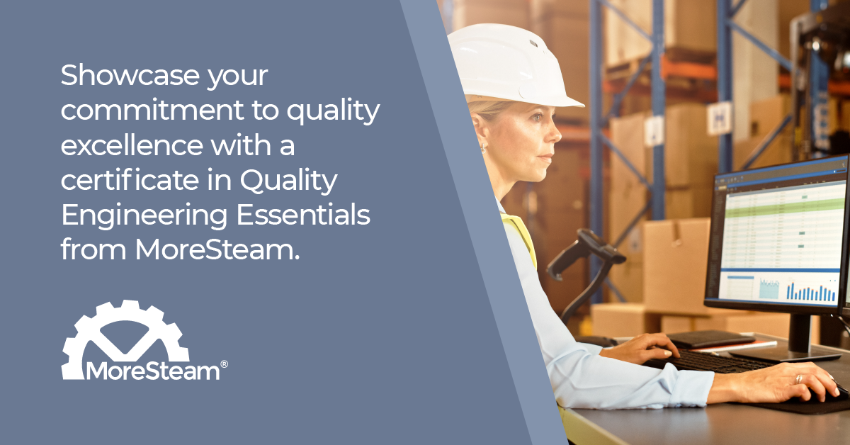 Quality Engineering Essentials | MoreSteam
