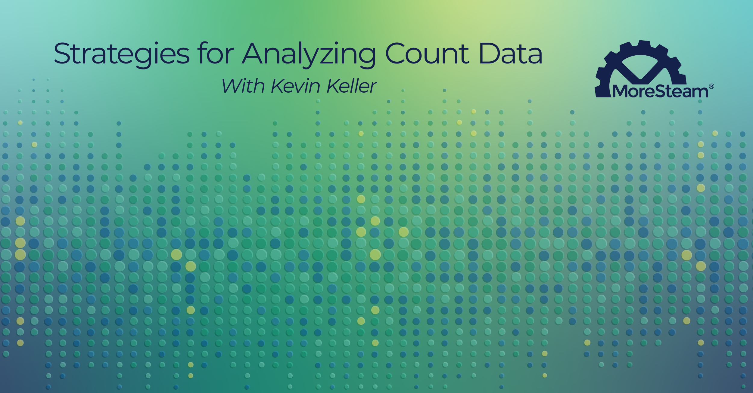 Strategies for Analyzing Count Data | MoreSteam