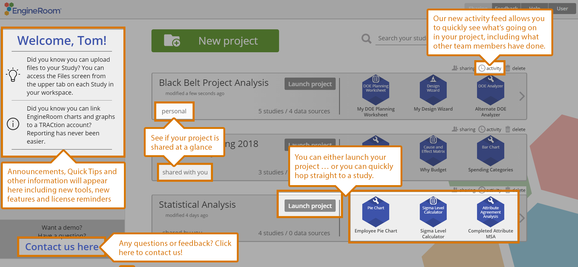 Data Analytics - New Features | EngineRoom Software | MoreSteam