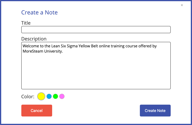 Using Notes & Highlighting | MoreSteam