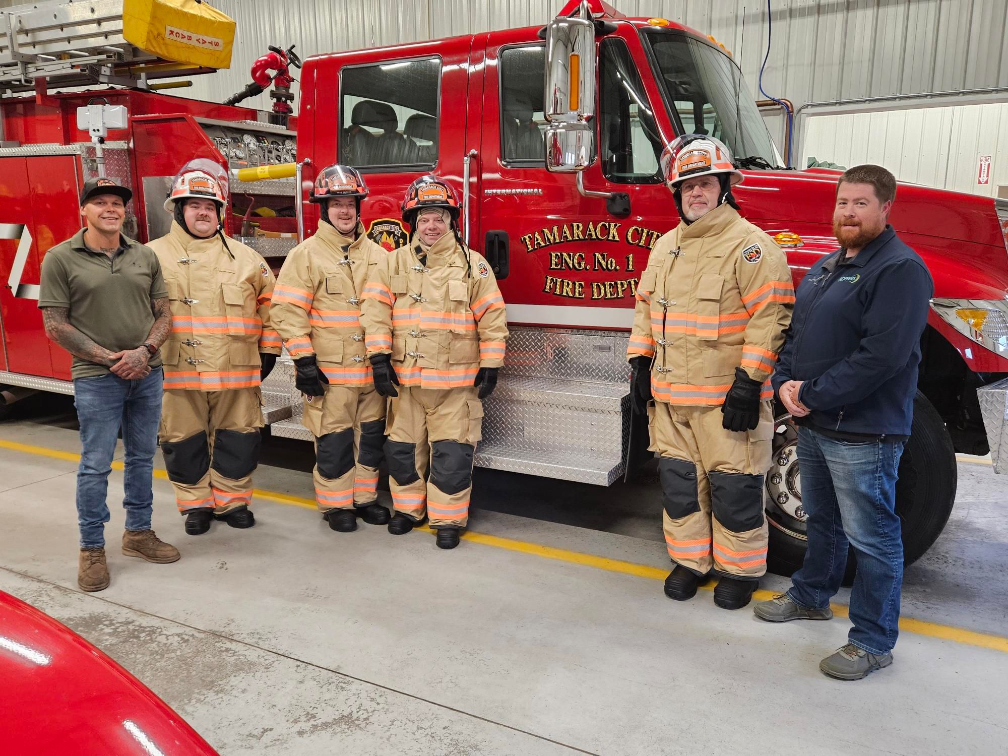 Koppers Ignites a Partnership with Michigan Fire Department