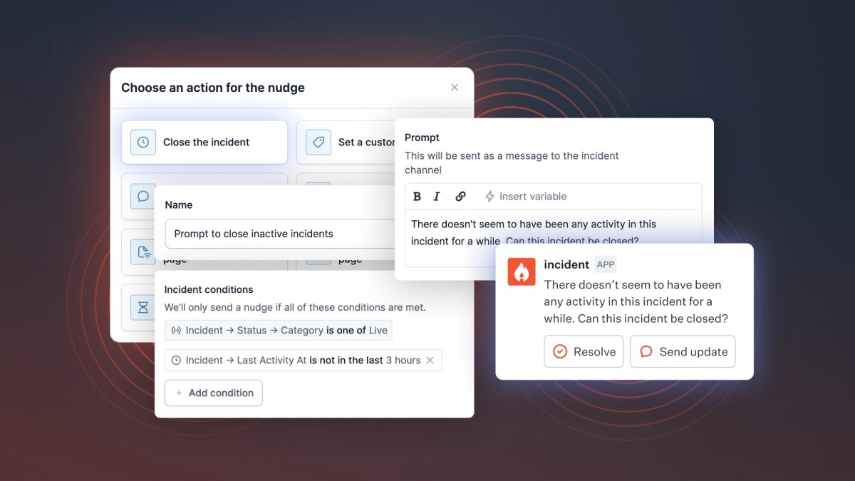 Nudges | Changelog | incident.io
