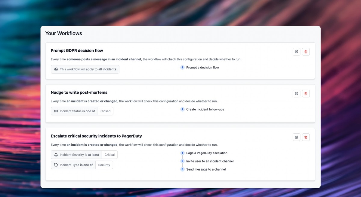 Wonderful Workflows | Changelog | incident.io