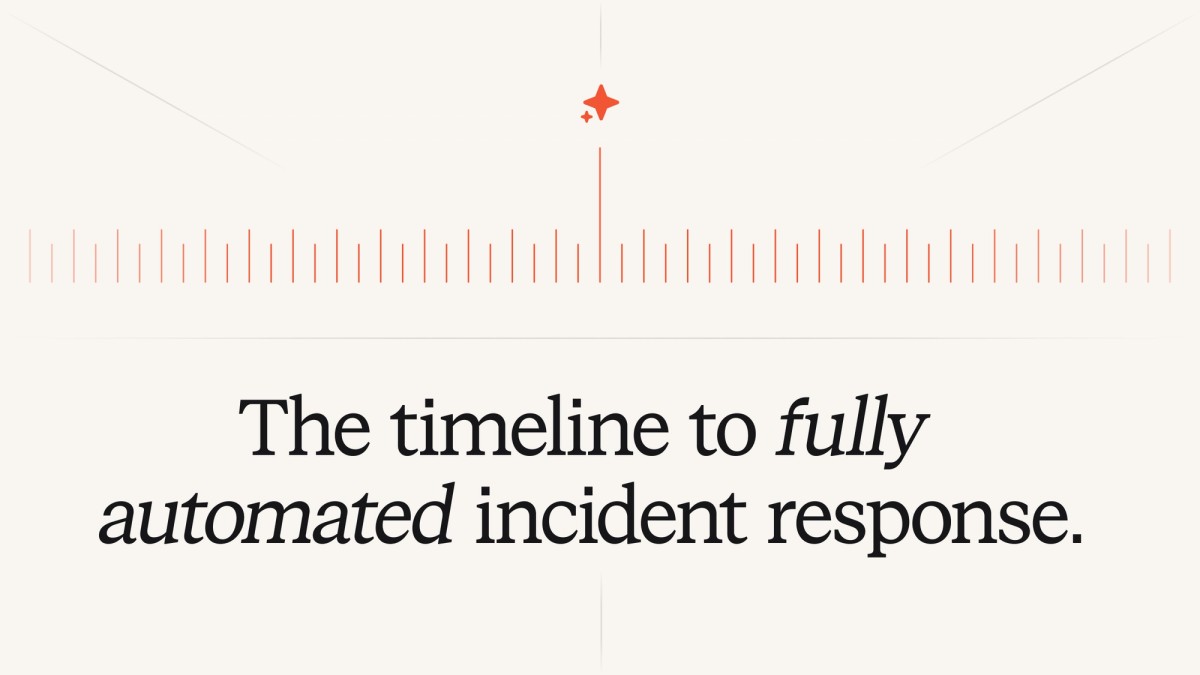 The timeline to fully automated incident response | Building with AI ...