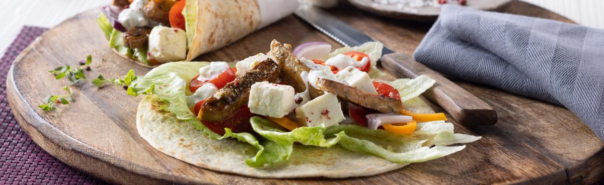 Vegetarischer Gyros-Wrap | denns-biomarkt.at