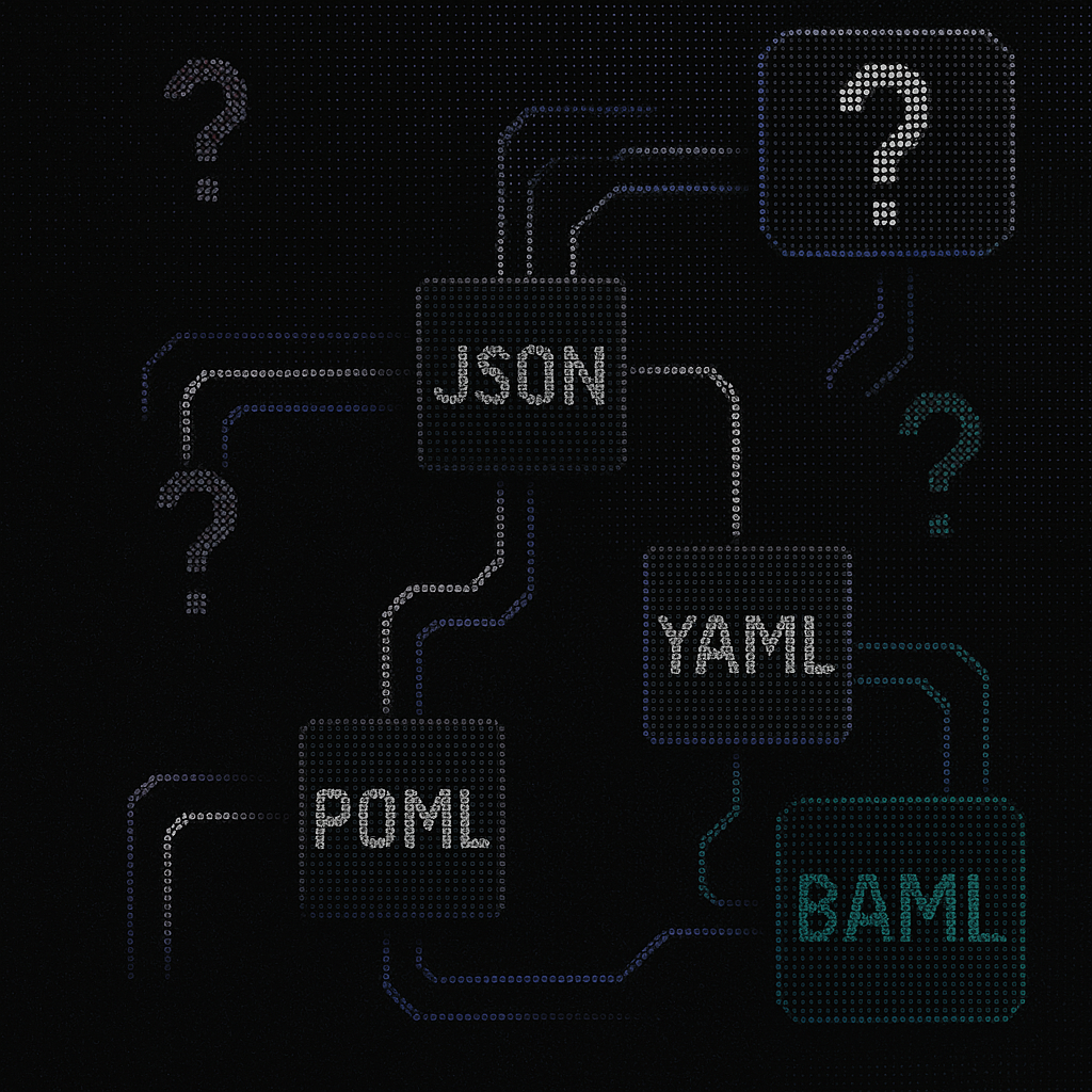 BAML vs POML vs YAML vs JSON for LLM Prompts | Augment Code