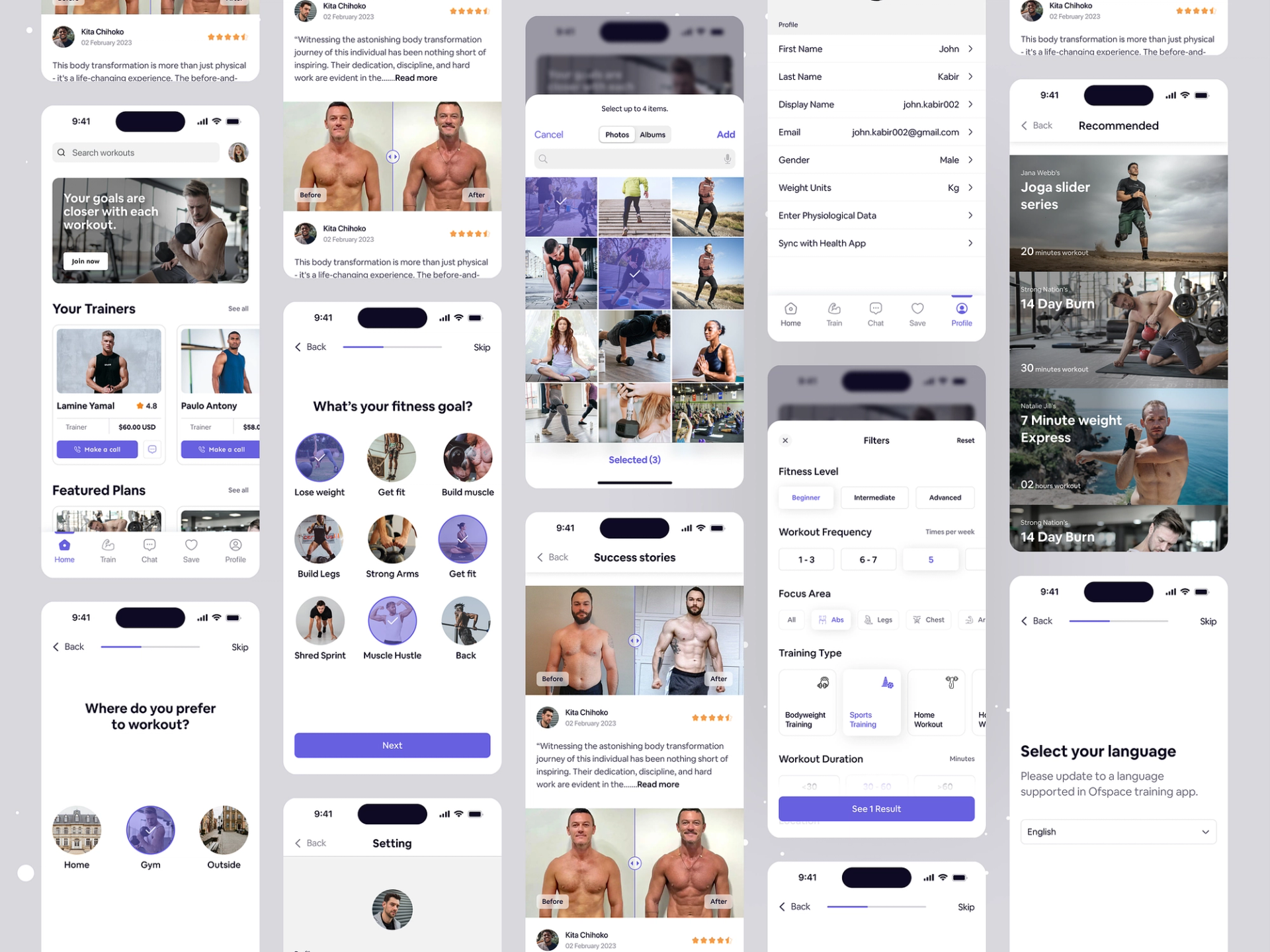 Personal Trainer App Development Guide