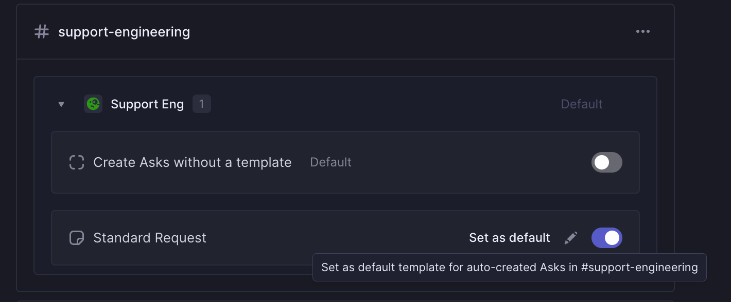 Asks – Linear Docs