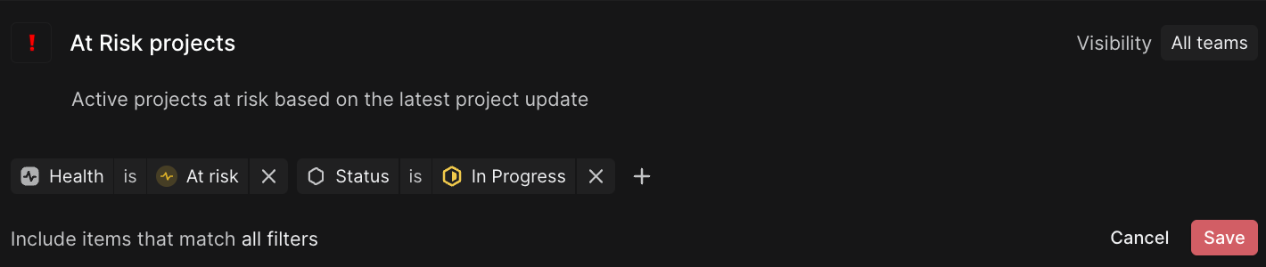 Custom Views – Linear Docs