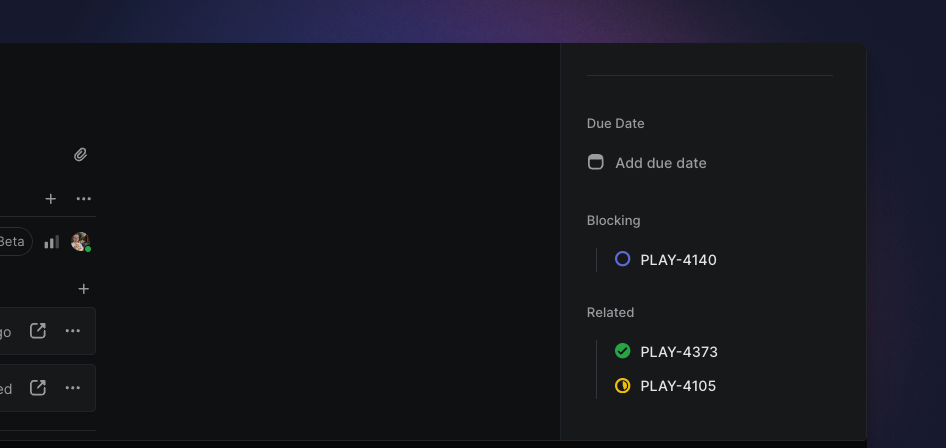 Issue relations – Linear Docs