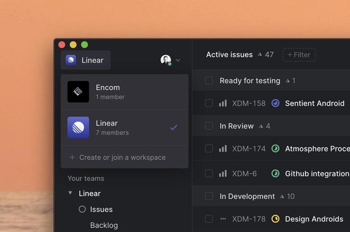 Support for multiple workspaces