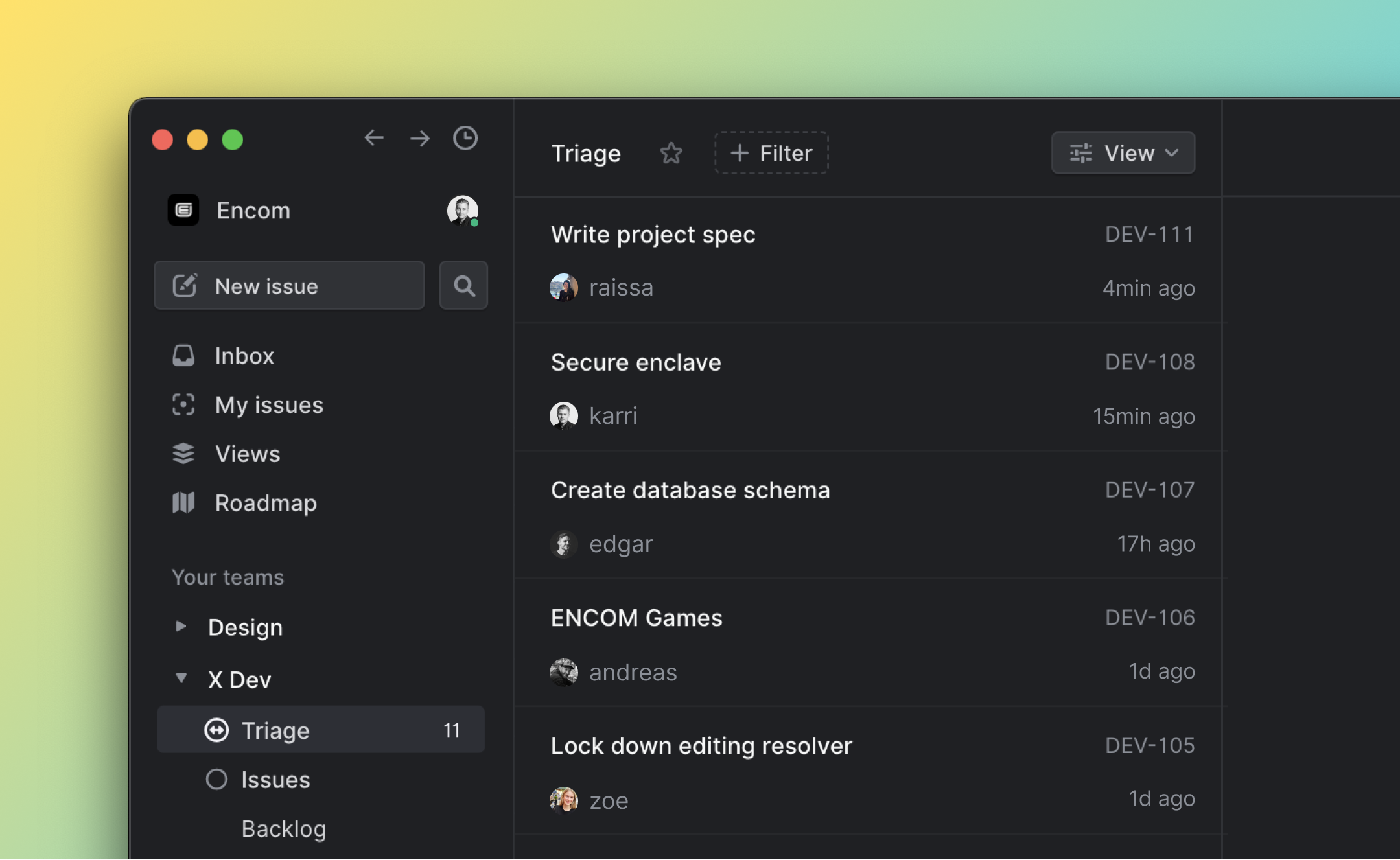 Triage - Linear Docs