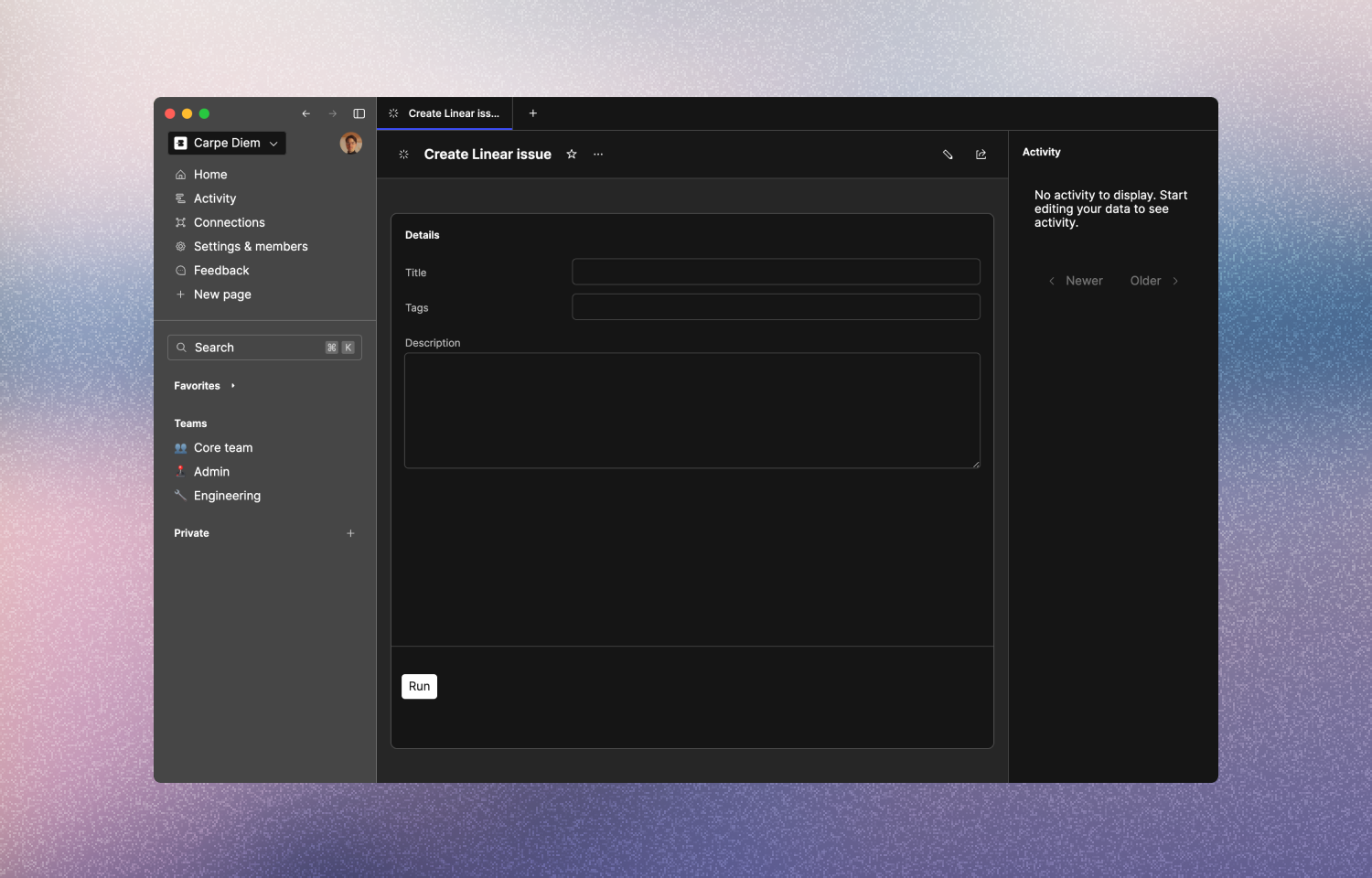 Basedash Integration Linear