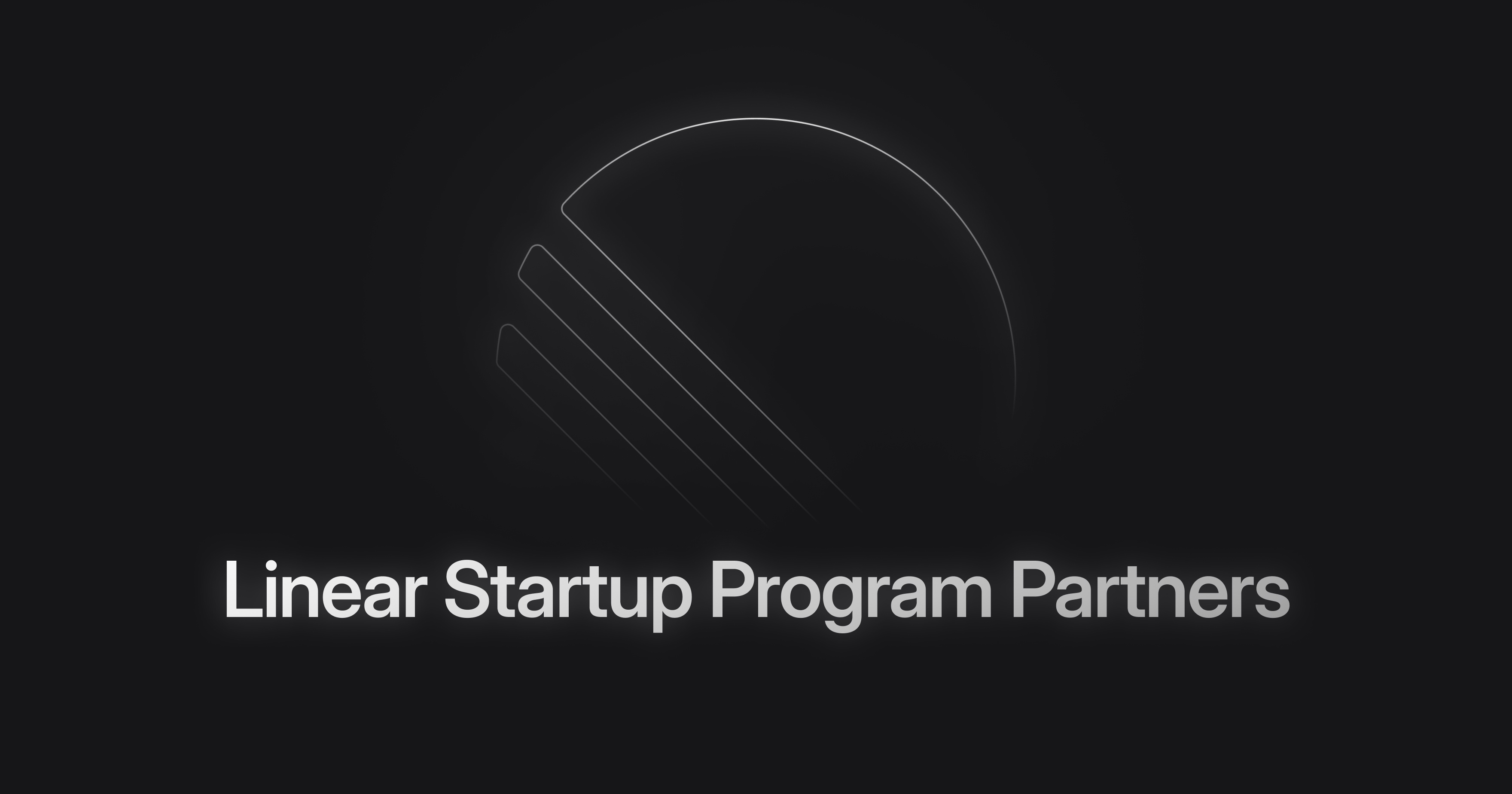 Startup Program Partners – Linear