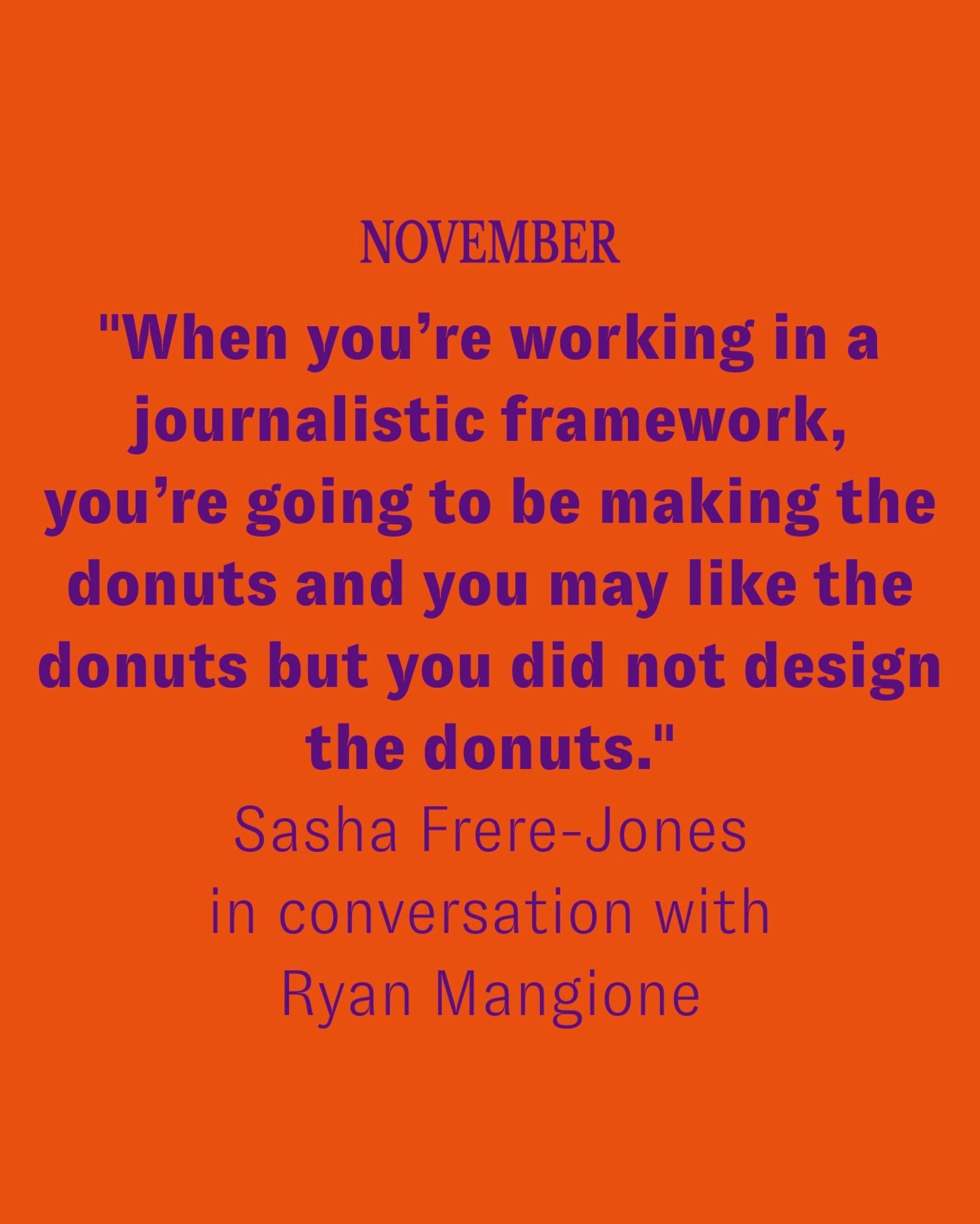 November: Sasha Frere-Jones