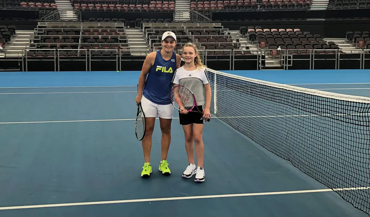 Ash Barty Creates Art for Wishes - Make-A-Wish Australia