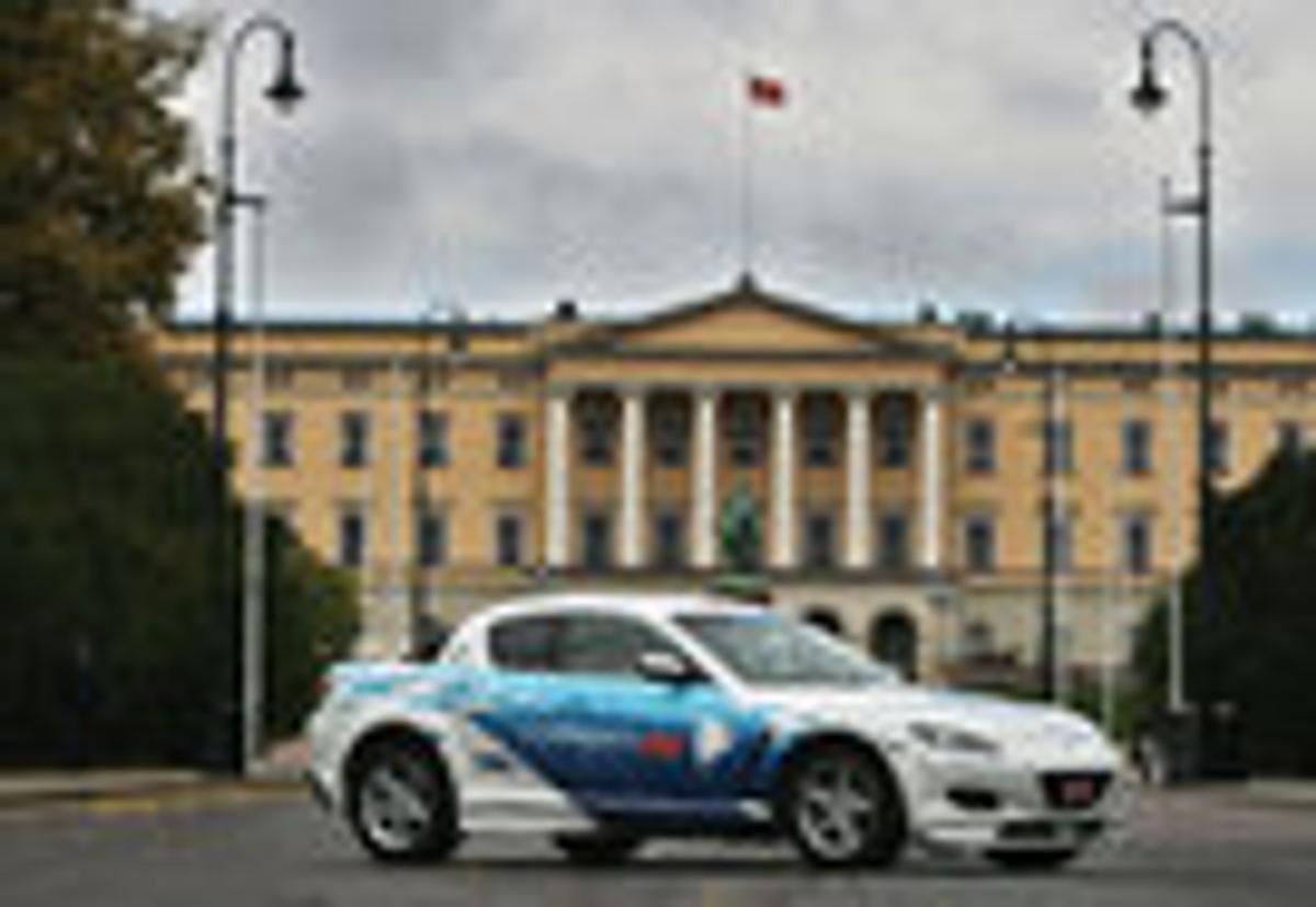 Mazda's Green Hydrogen Rotary Vehicle takes to the road in Norway ...