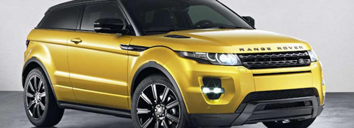 Sicilian Yellow Limited Edition Range Rover Evoque Debuts Black Design ...