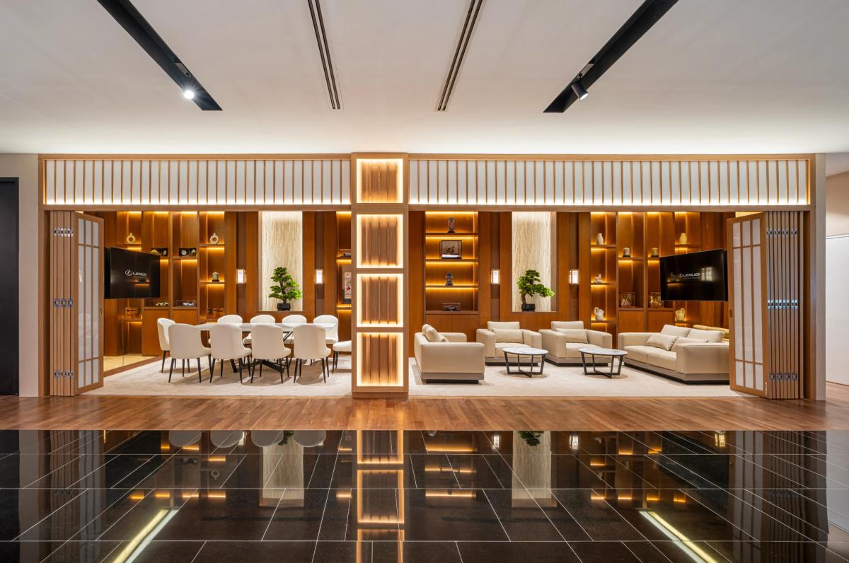 This Newly Renovated Lexus Showroom In Singapore Is a Luxury Boutique ...
