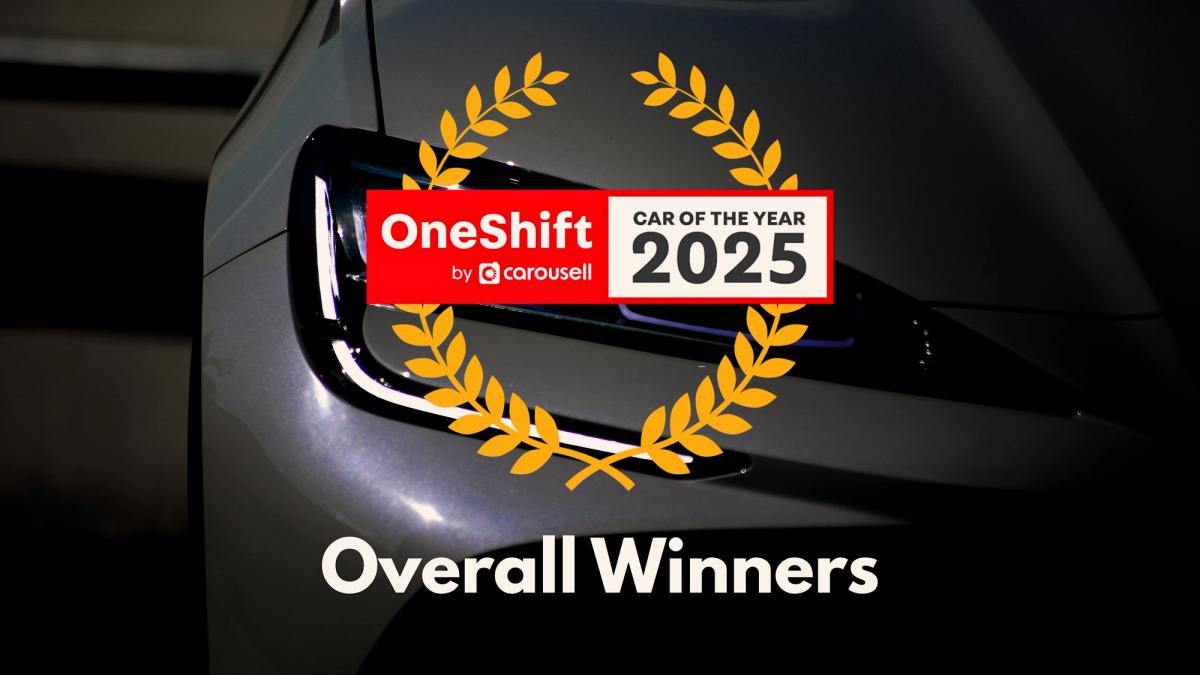 OneShift Car Of The Year 2025 - The Overall Winners | OneShift by Carousell