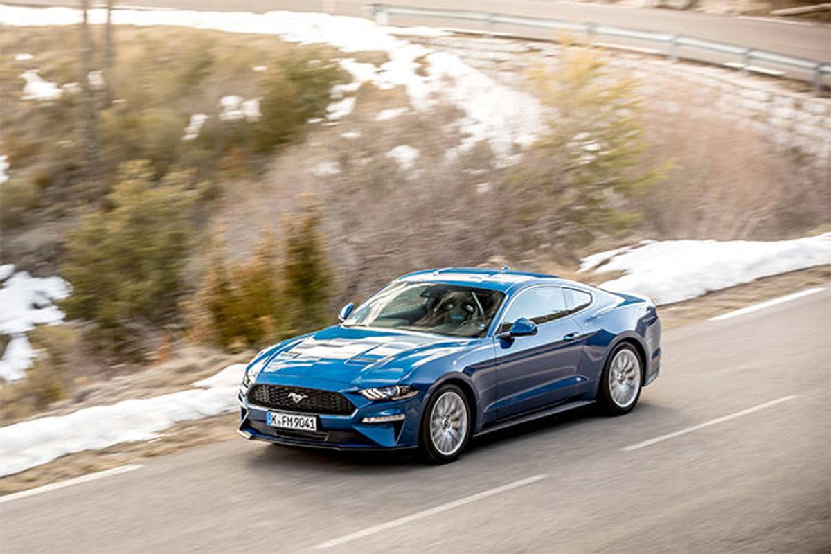 New Ford Mustang Looks Faster, Goes Faster: More Athletic Styling ...