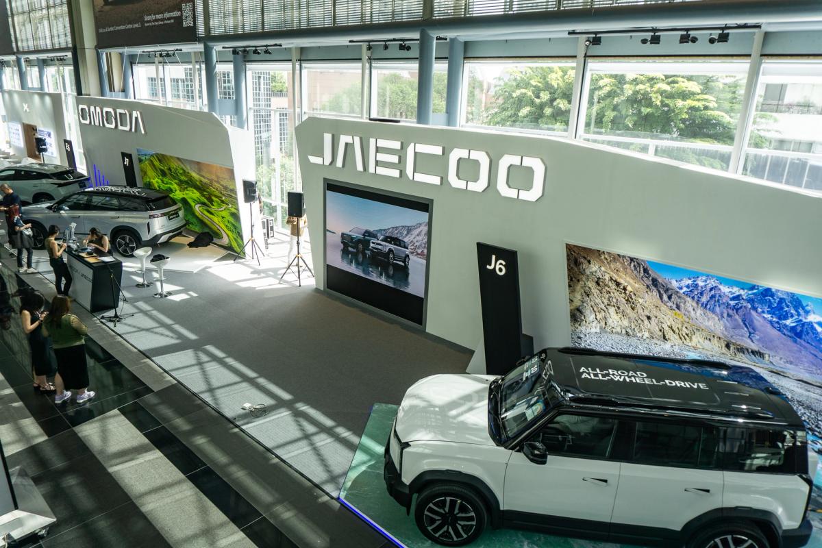 Jaecoo Reveals Rugged J6 EV SUV And Luxurious J7 PHEV In Singapore ...