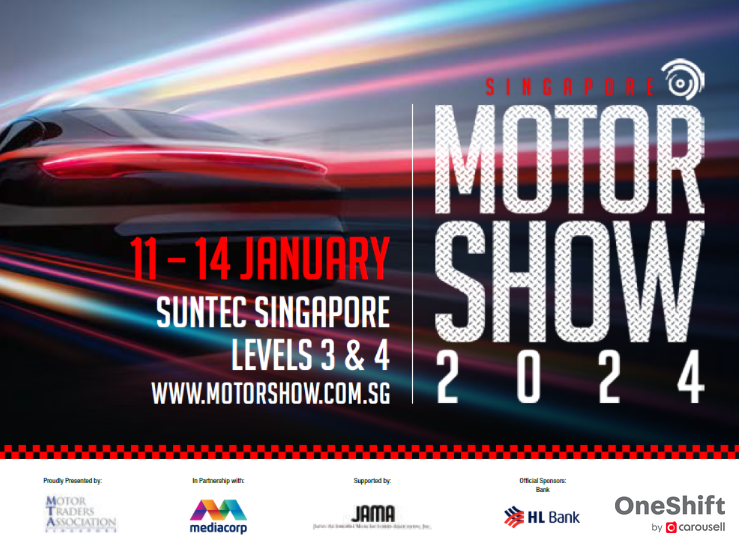 Singapore Motorshow 2024 Will Take Place From 11 To 14 January | OneShift