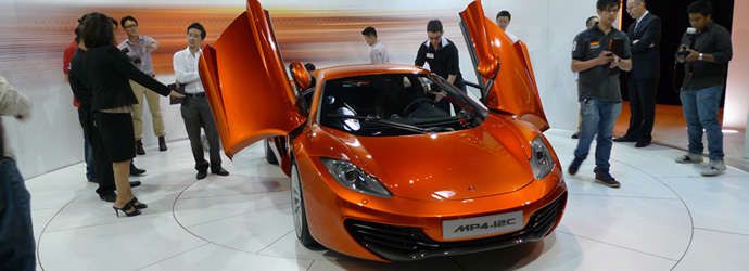 The McLaren MP4-12C makes its local debut | OneShift