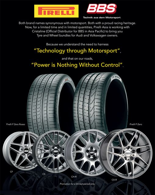 Good tyre-wheel match for enhanced driving