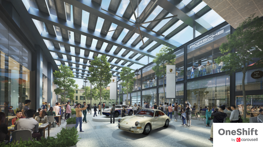 Shop For Your Brand New Porsche On Your Way Home | OneShift