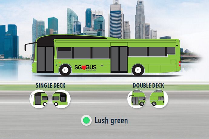 Lush Green for Singapore Buses | OneShift