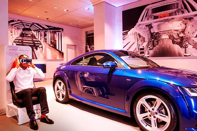 Audi Launches Virtual Reality Technology In Dealerships