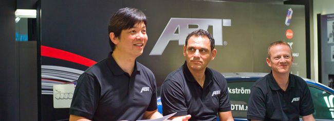 ABT Sportsline showroom opening