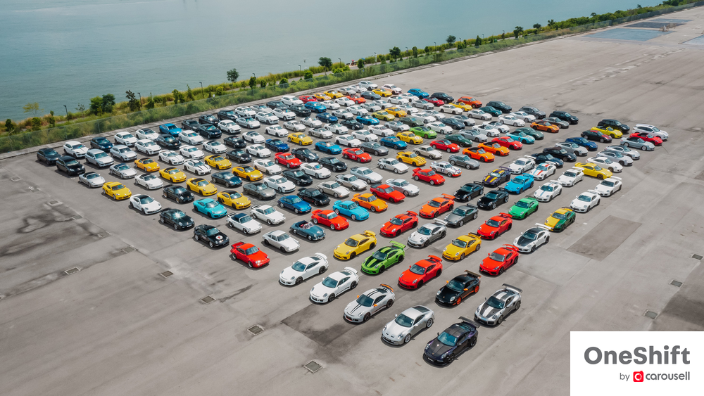 204 Porsches Line Up For Largest Ever Car Formation In Singapore | OneShift