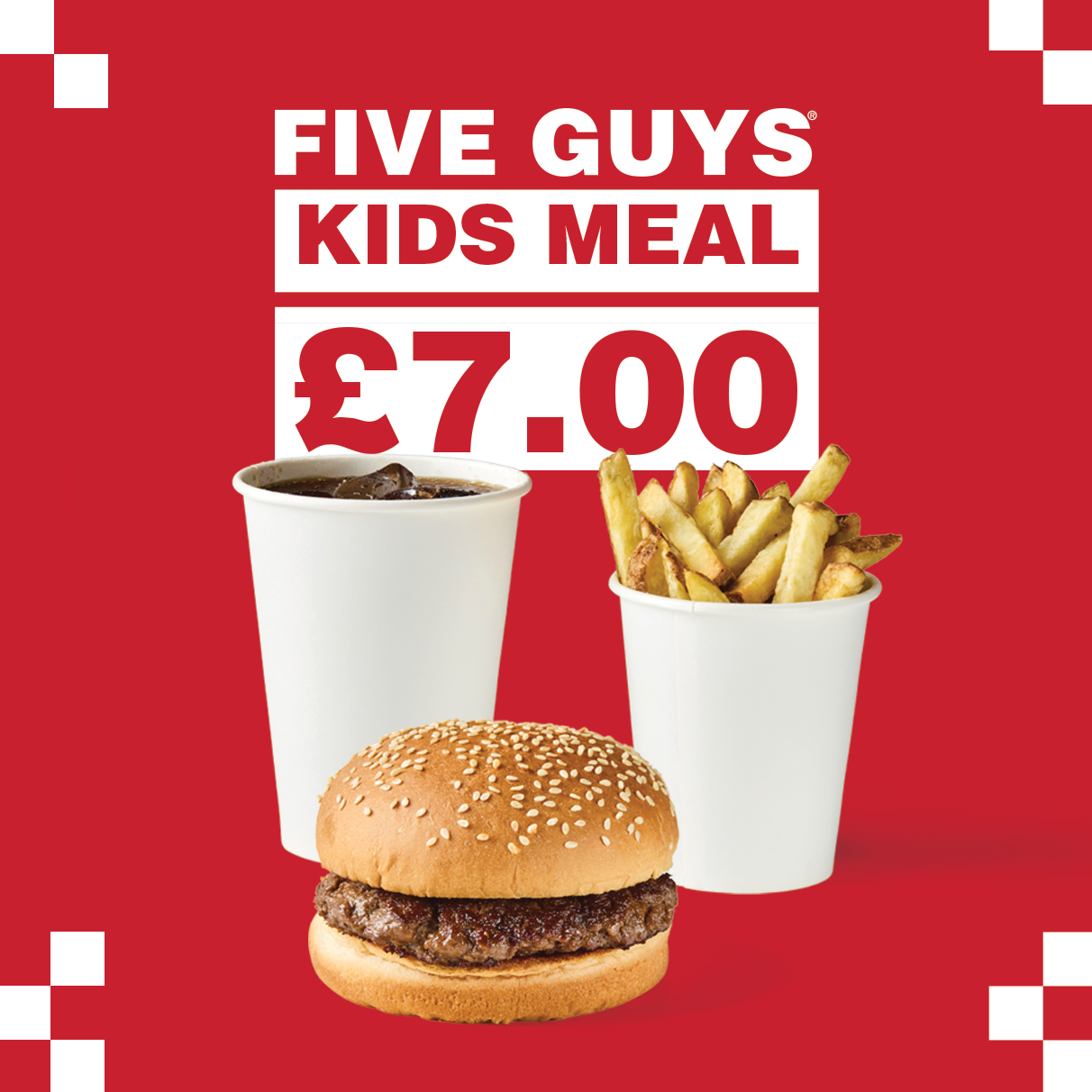 Five Guys launch a £7 Kids Menu! | MyMK.cc