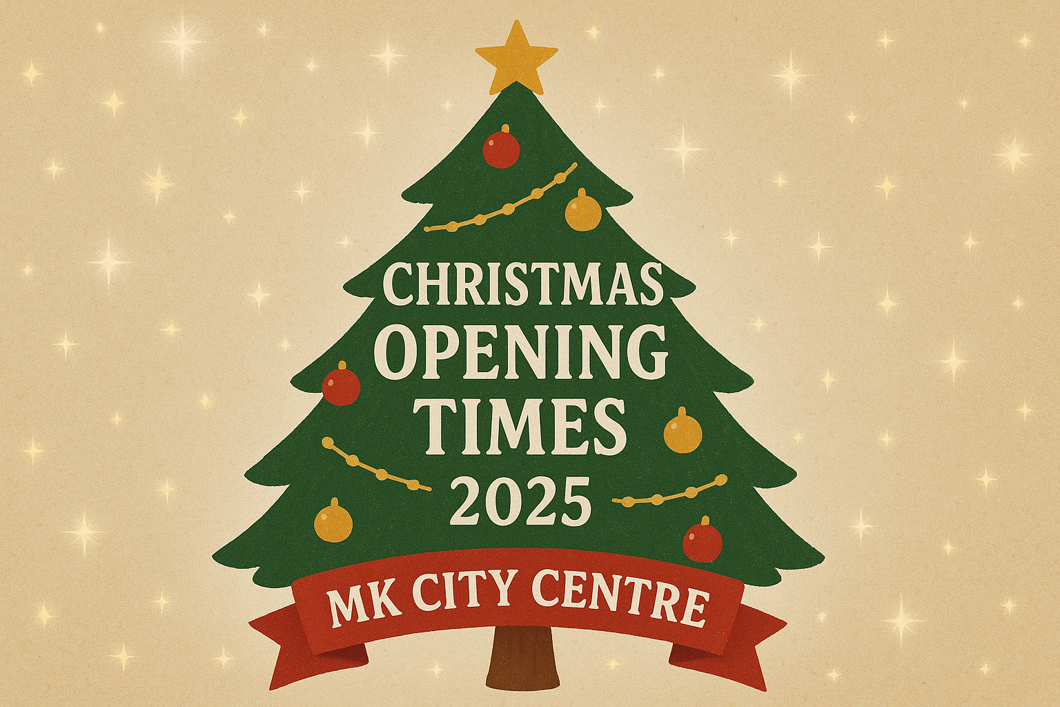 Christmas Opening Times 2025 | MyMK.cc
