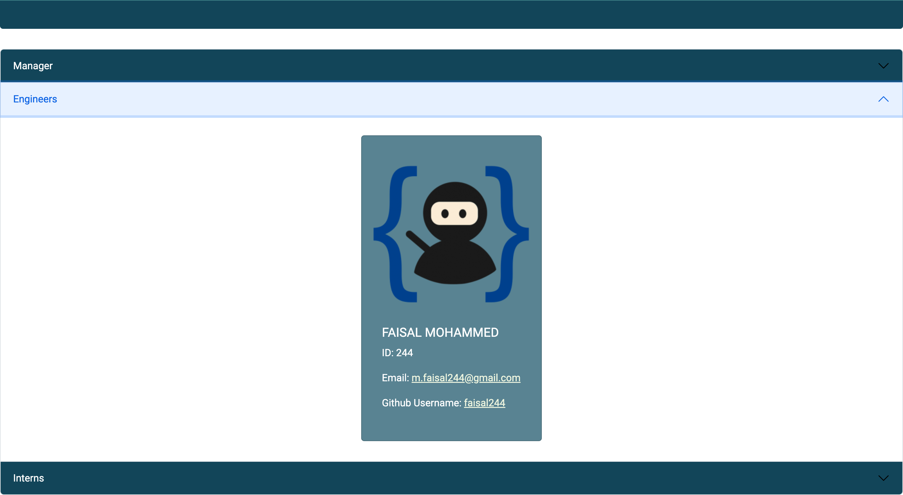 Faisal Mohammed | Full Stack Web Development Portfolio