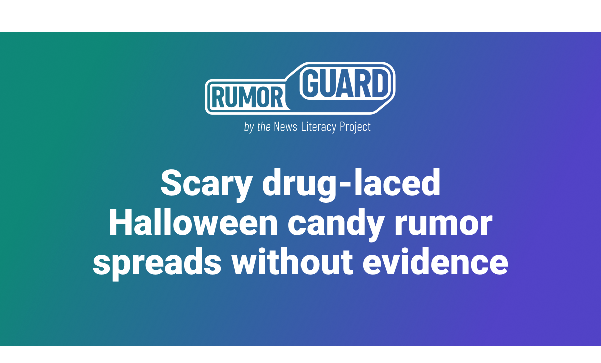 Scary drug-laced Halloween candy rumor spreads without evidence