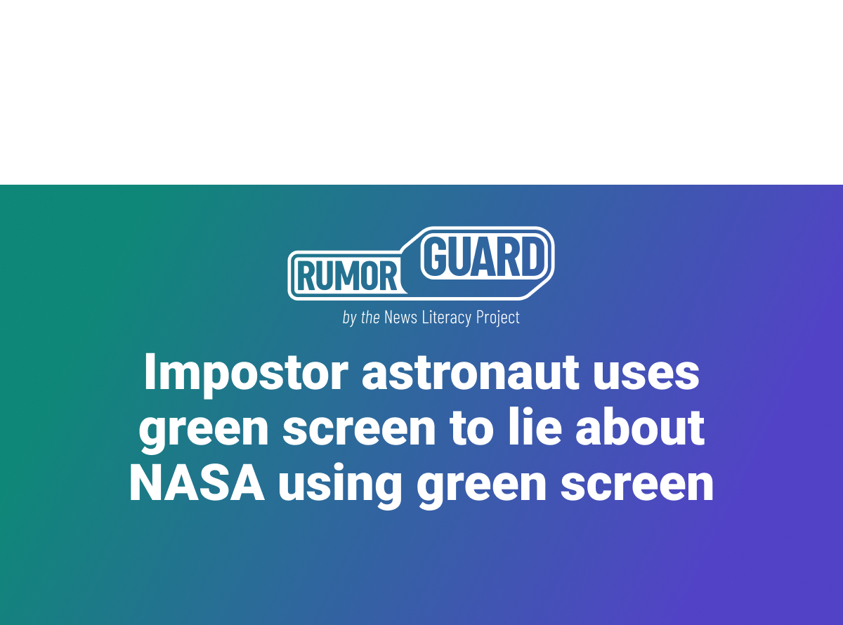 Nasa Green Screen Bloopers