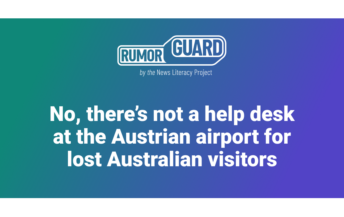 No, there’s not a help desk at the Austrian airport for lost Australian ...