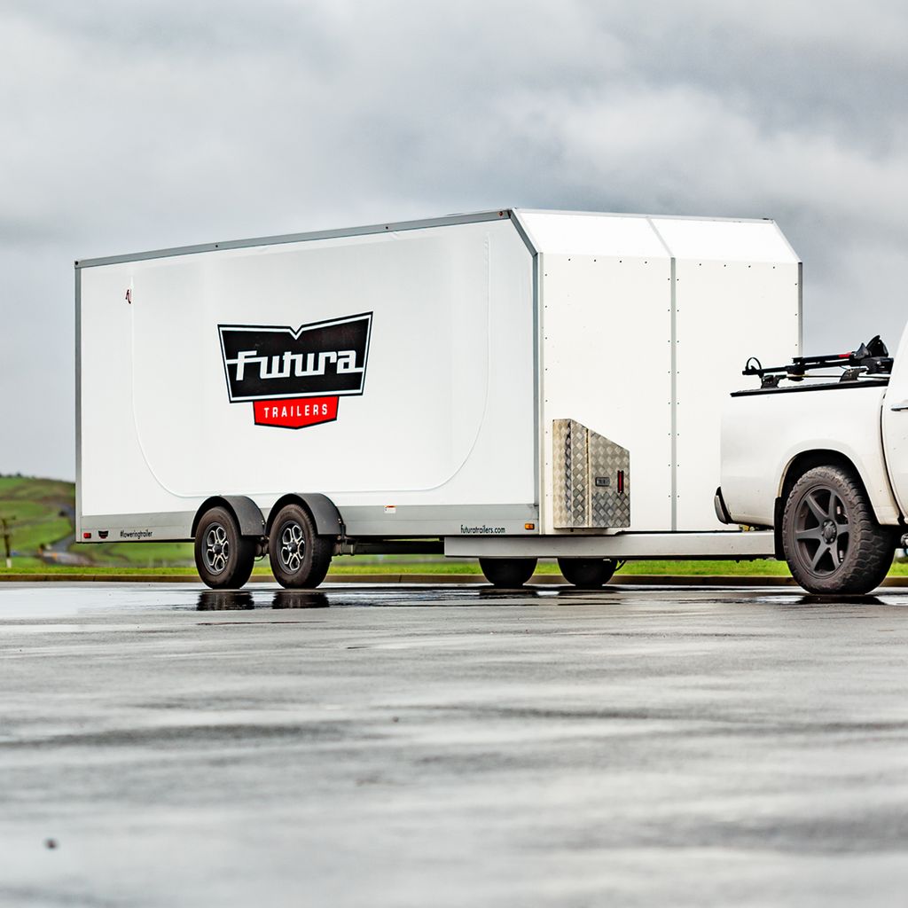 Super Tourer | Enclosed Race Car Trailer | Futura Trailers USA